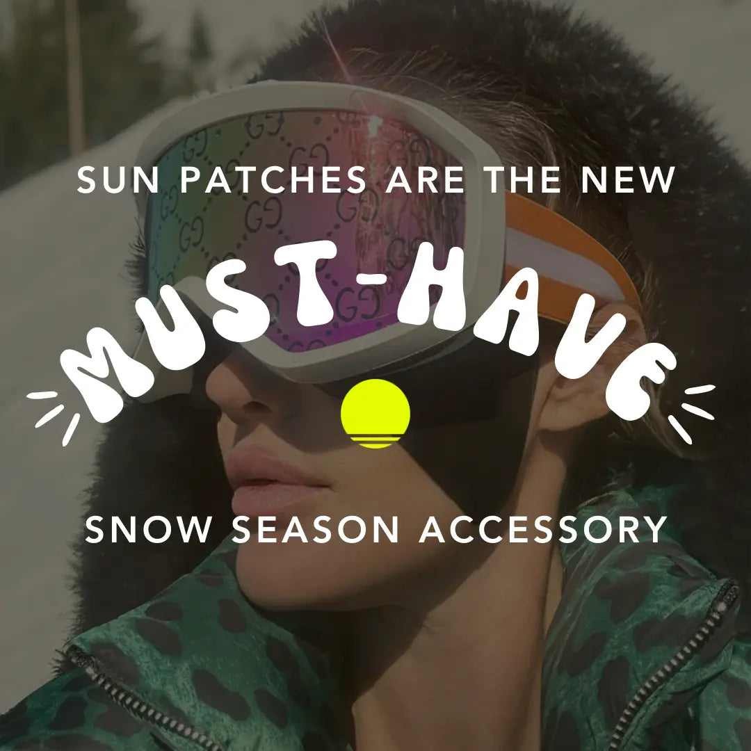 Sun Patches Are The New, Must-Have Snow Season Accessory