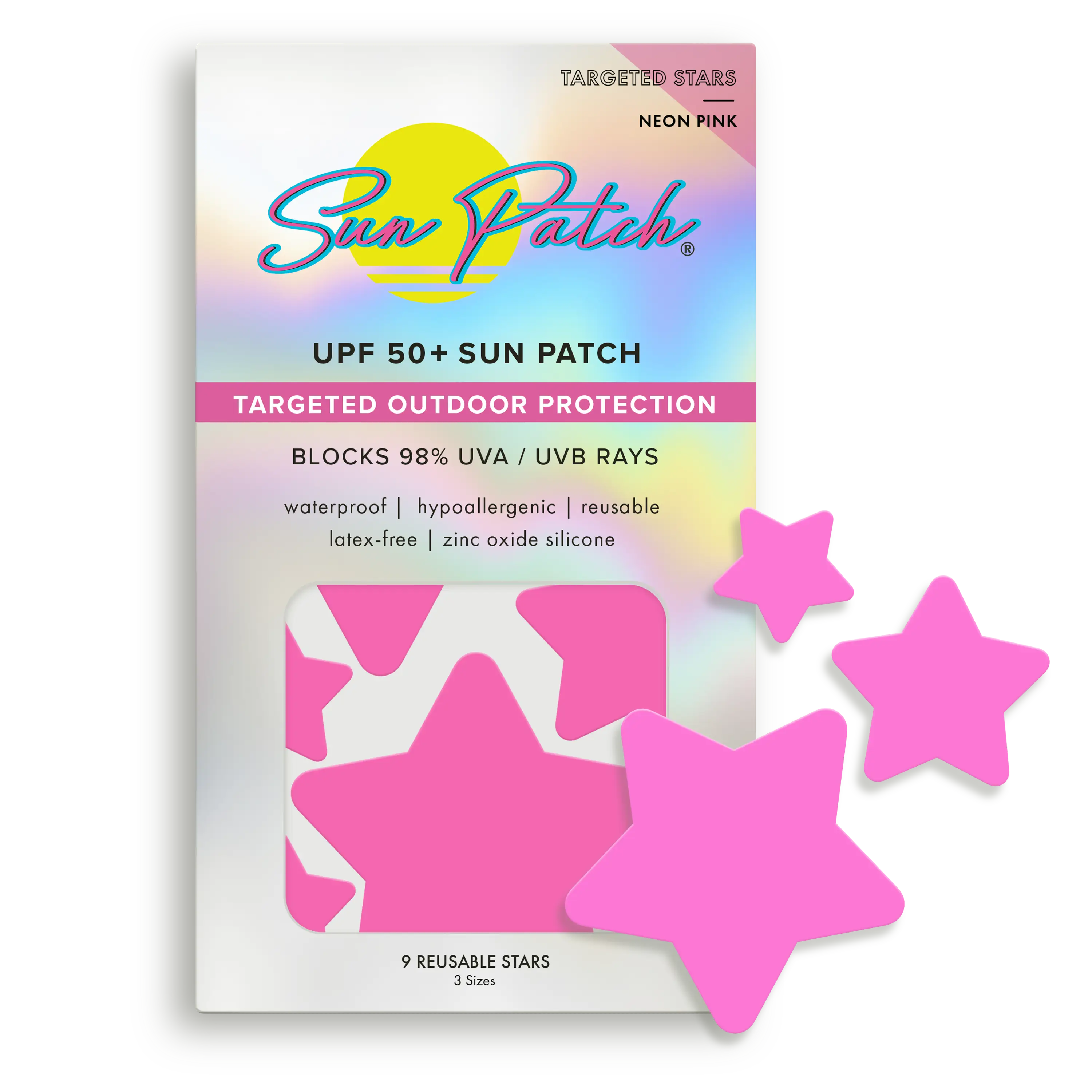 Targeted UV Spot Protection Stars – Sun Patch
